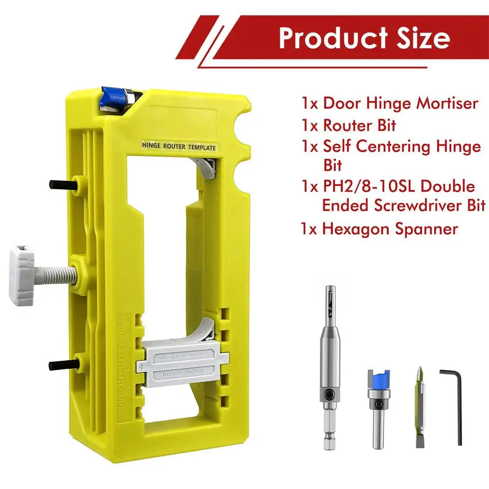 HingeMate™ Door Hinge Installation Router Jig Kit – Vital Smyle
