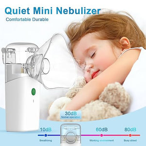 🌬️ Portable Handheld Nebulizer – Fast, Quiet, and Effective Relief ...