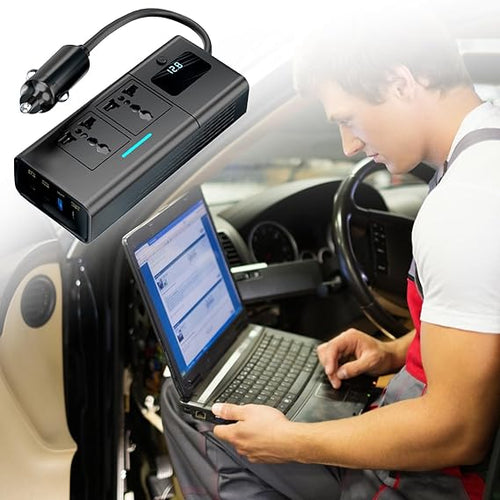 ⚡ 200W Car Power Inverter – Stay Powered On-the-Go! ⚡ – Vital Smyle