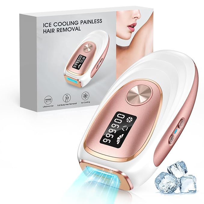 GlowSmooth™ IPL Laser Hair Removal Device – Vital Smyle