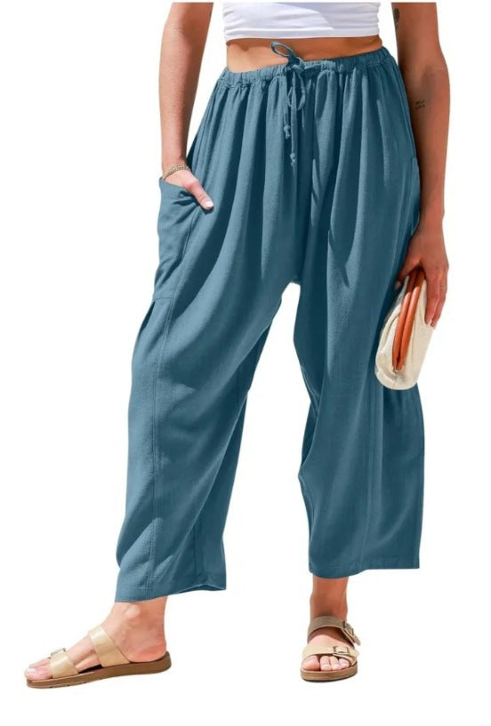 👖 FlexiFit™ – High-Stretch Casual Pocket Pants – Vital Smyle