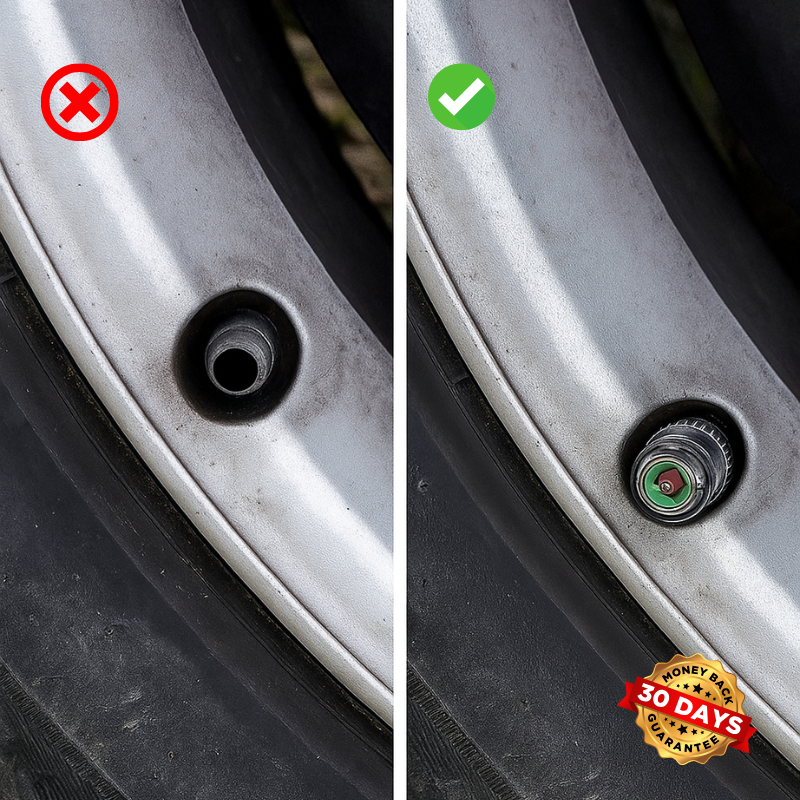 TireGuard™ Mini Pressure Warning Valve Caps – Vital Smyle